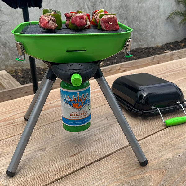 FLAME KING 1 POUND REFILLABLE PROPANE TANK - The Hardware Connection