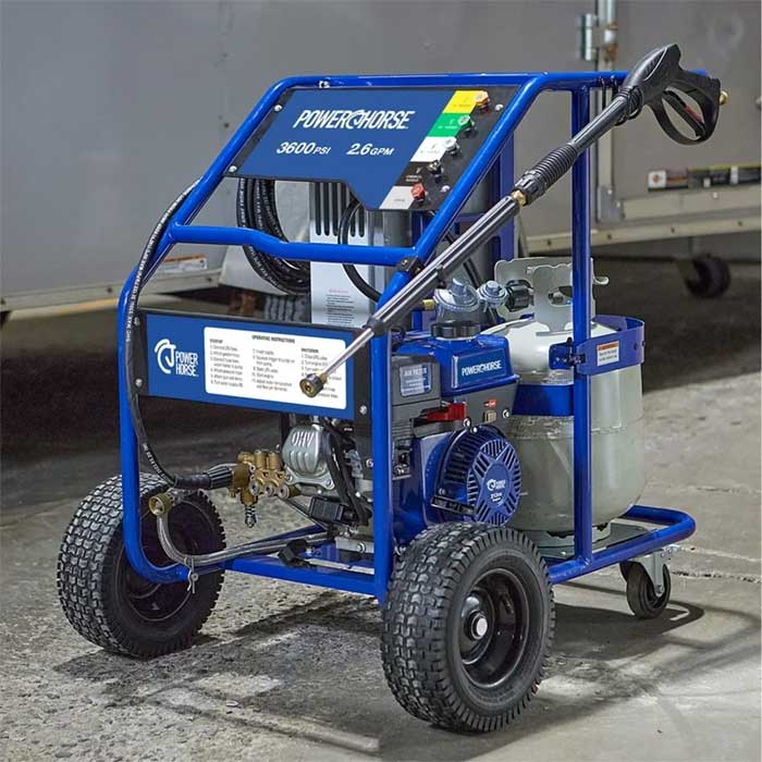 Powerhorse Residential Gas-Powered Hot Water Pressure Washer - The ...
